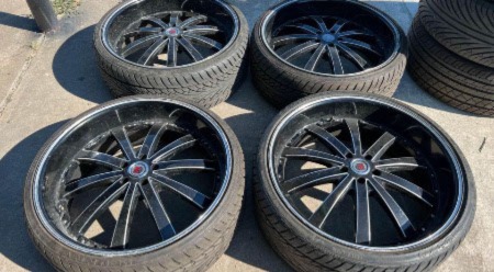 245/30r24 & 255/30r24 24” Wheels & Tires [SOLD] (Garland, TX)
